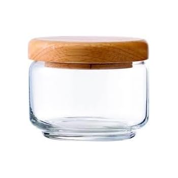 Buy Ocean Pop Jar 500 ml with Wooden Lid Online at Low Prices in India ...