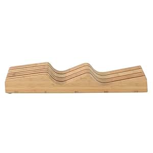 ProCook Knife Drawer Block Bamboo 7 Slot: Amazon.co.uk: Kitchen & Home
