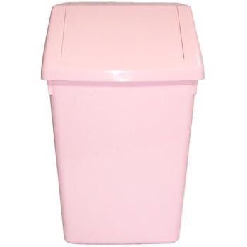 30 Litre Swing Top Bin - Baby Pink: Amazon.co.uk: Kitchen & Home