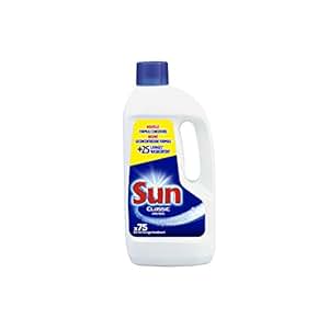 SUN Liquide de Lavage Lave-Vaisselle Classic Standard 1,5 L 50 Doses ...