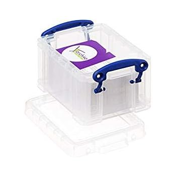 Really Useful Box Plastic Storage Organiser 0.3 Litre Pack Of 16 - Color: Clear: Amazon.co.uk ...