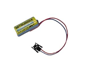 A6BAT A6 BAT 3.6V ER17330V PLC Lithium Battery For Mitsubishi AnS MRJ2 ...