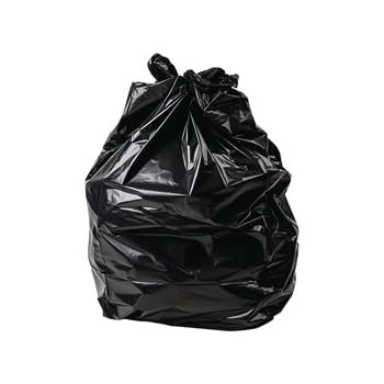 100 x Extra Heavy Duty Compactor Bin Bags Black (Pack of 100) - Heavy ...