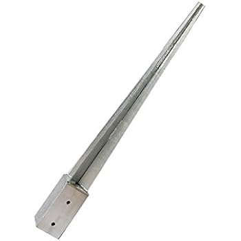 50mm Galvanised Fence Post Spikes 2 pack by Fencepostspikesuk: Amazon ...