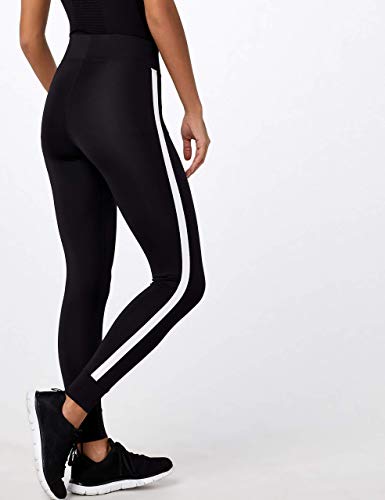(TG. 38) Marchio Amazon - Aurique Bal1005 Leggins Sportivi Donna, Nero (Black),