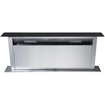 Cookology 90cm Downdraft Cooker Hood Kitchen Island Extractor Fan ...
