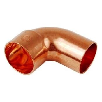 Endfeed 15mm Copper 90 Degree Street Fitting Elbow Bend End Feed ...