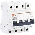 HIGHTECH L and T EXORA 32A 4 Pole (FP) 415V 10KA C-Curve MCB : Amazon.in: Home Improvement