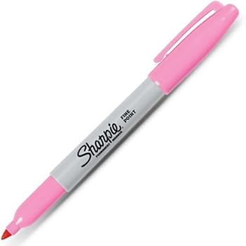Sharpie Fine Point Permanent Marker (Pink): Amazon.co.uk: Office Products