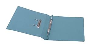 5 Star Office Transfer Spring File 285gsm 38mm Foolscap Blue [Pack 50 ...