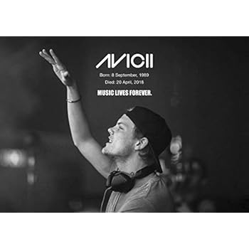 Avicii Poster - # 12 - A3 297mm x 420mm - Tribute Poster - print ...