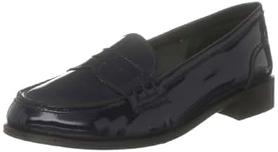 Carvela Women's Lovisa Patent Blue Formal Loafers 2408880309 4 UK ...