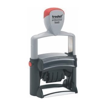 Trodat 5460 Datumsstempel Professional Line 5460 56x33 mm 4-zeilig ...