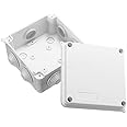 Waterproof PVC Square Junction Box for CCTV Cameras IP65 - Pack of 2 : Amazon.in: Home Improvement