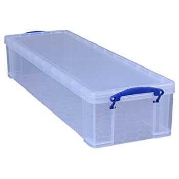 Clear CD Storage Box To Hold 52 CD's Home Archive Storage Box Container ...