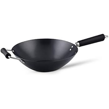 Ken Hom Tao Plus Wok, Non-stick Stainless Steel 32cm with Glass Lid ...