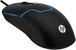 Amazon.in: Buy HP M100 USB Wired Gaming Optical Mouse with Adjustable ...