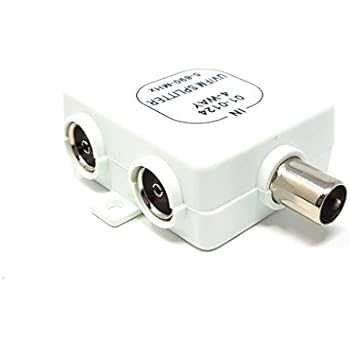 One For All Signal Booster/Splitter for TV - 4 Outputs: Amazon.co.uk ...