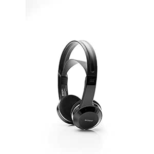 Sony Cordless Rechargeable Lightweight Headphones-Black: Amazon.in ...