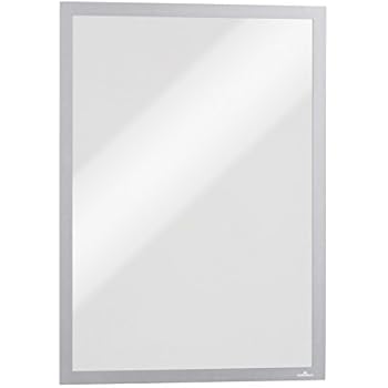 Durable 487201 DURAFRAME Self-Adhesive Magnetic Display Frame, A4 Size ...