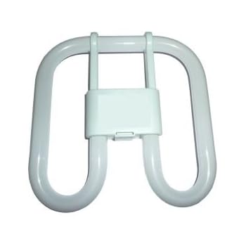 Philips PL-Q Compact Fluorescent 2 Pin Light Bulb (GR8 16W) - Warm ...