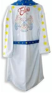 Elvis Bath Robe - Dressing Gown: Amazon.co.uk: Kitchen & Home