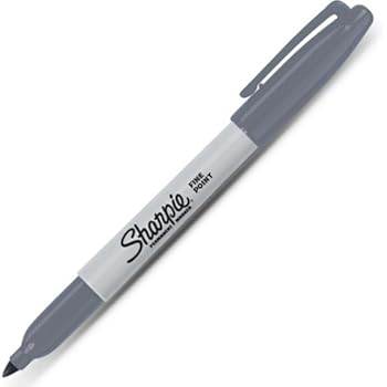 Sharpie Slate Grey 1768783 Permanent Marker: Amazon.co.uk: Office Products