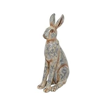 Moongazing Hare Garden Ornament. 37cm tall: Amazon.co.uk: Garden & Outdoors