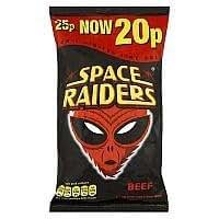 Space Raiders Beef Flavour Crisps 40x22g: Amazon.co.uk: Grocery