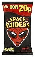 Space Raiders Beef Flavour Crisps 40x22g : Amazon.co.uk: Grocery