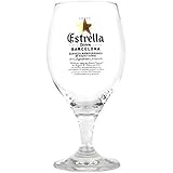 Estrella Beer Glass 330ml/33cl (1 Glass) - Gift Boxed - from GarageBar ...
