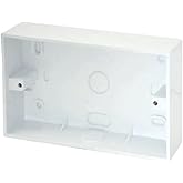 UHcom Surface PVC Box 6x3 for Switch or Double Socket White - UHcom ...