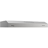 Purity Kitchen Cooker Hood, 90 cm Wall-Mount, 450 m³/h Suction Power, 3 ...
