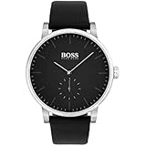 BOSS Watches Men's Analogue Quartz Watch with Leather Strap 1513400 ...