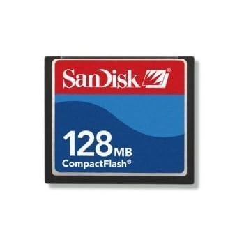 Sandisk 128MB Compact Flash Card: Amazon.co.uk: Computers & Accessories