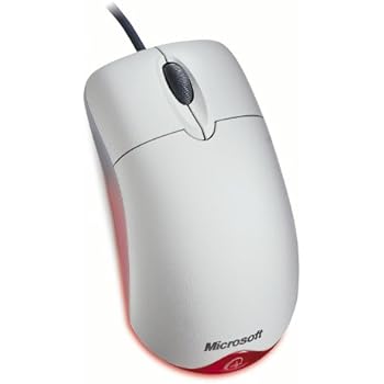 Microsoft Wheel Mouse Optical White - Mouse - optical - 3 button(s ...