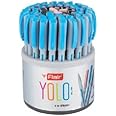 Flair Yolo Ball Point Pen Pack of 50 Blue,Black and Red : Amazon.in ...