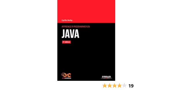 apprendre ? programmer en java cyrille herby pdf