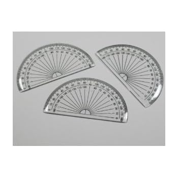 50 x CLASSIC HELIX 180 DEGREE PROTRACTOR MATH MATHS SETS SCHOOL COLLEGE ...