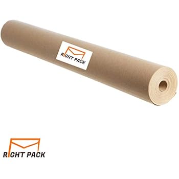 Strong Brown Kraft Heavy Duty Imitation Parcel Wrapping Packaging Paper ...