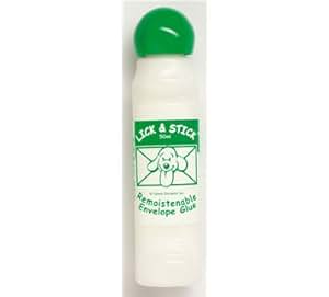Lick & Stick Remoistenable Glue For Envelopes 50ml: Amazon.co.uk ...