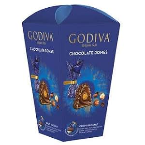 Godiva Crispy Hazelnut Chocolate Domes 150g: Amazon.co.uk: Grocery