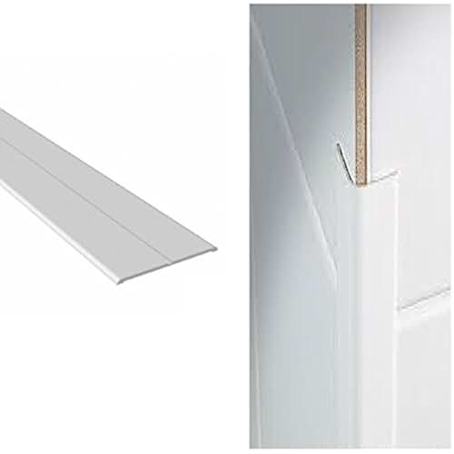 Amazon.co.uk: white plastic strip flat