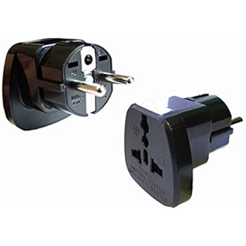 Travel adapter for Sweden Finland Norway Iceland: Amazon.co.uk: Electronics