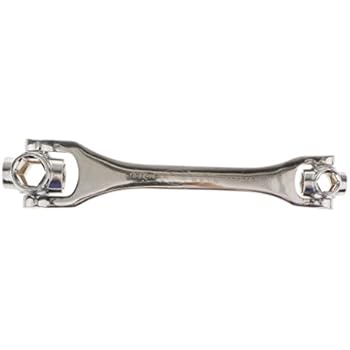 8-21mm/12-19mm Dog Bone Multi Hex Ratchet Wrench Swivel Head Spanner ...