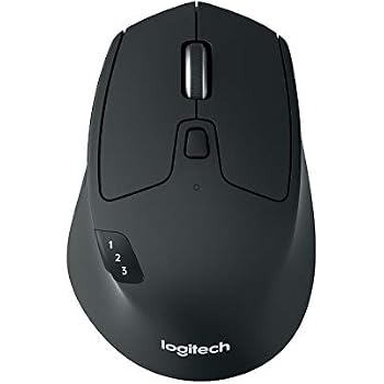 Logitech M720 Triathlon Wireless Mouse, Bluetooth, USB Mouse for ...