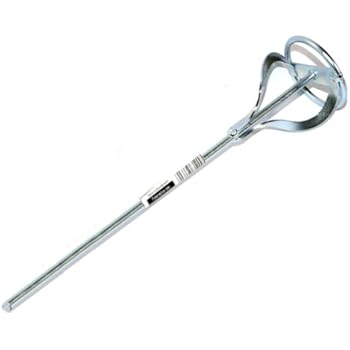 Small Paint Mixing Paddle Mixer 60mm x 320mm x 6mm round shank (1200 ...