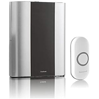New Friedland White Wireless Door Chime Kit doorbell Push Bell Wirefree ...