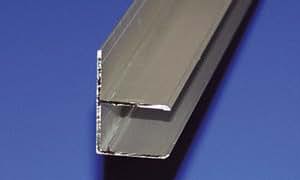 Alu-U-Profil quer 16 mm, mit seitlicher Lasche, 2000 mm lang: Amazon.de ...