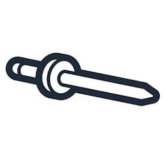FastenerParts JB-90221A418-DMM Permanent Push-In Blind Rivets with ...